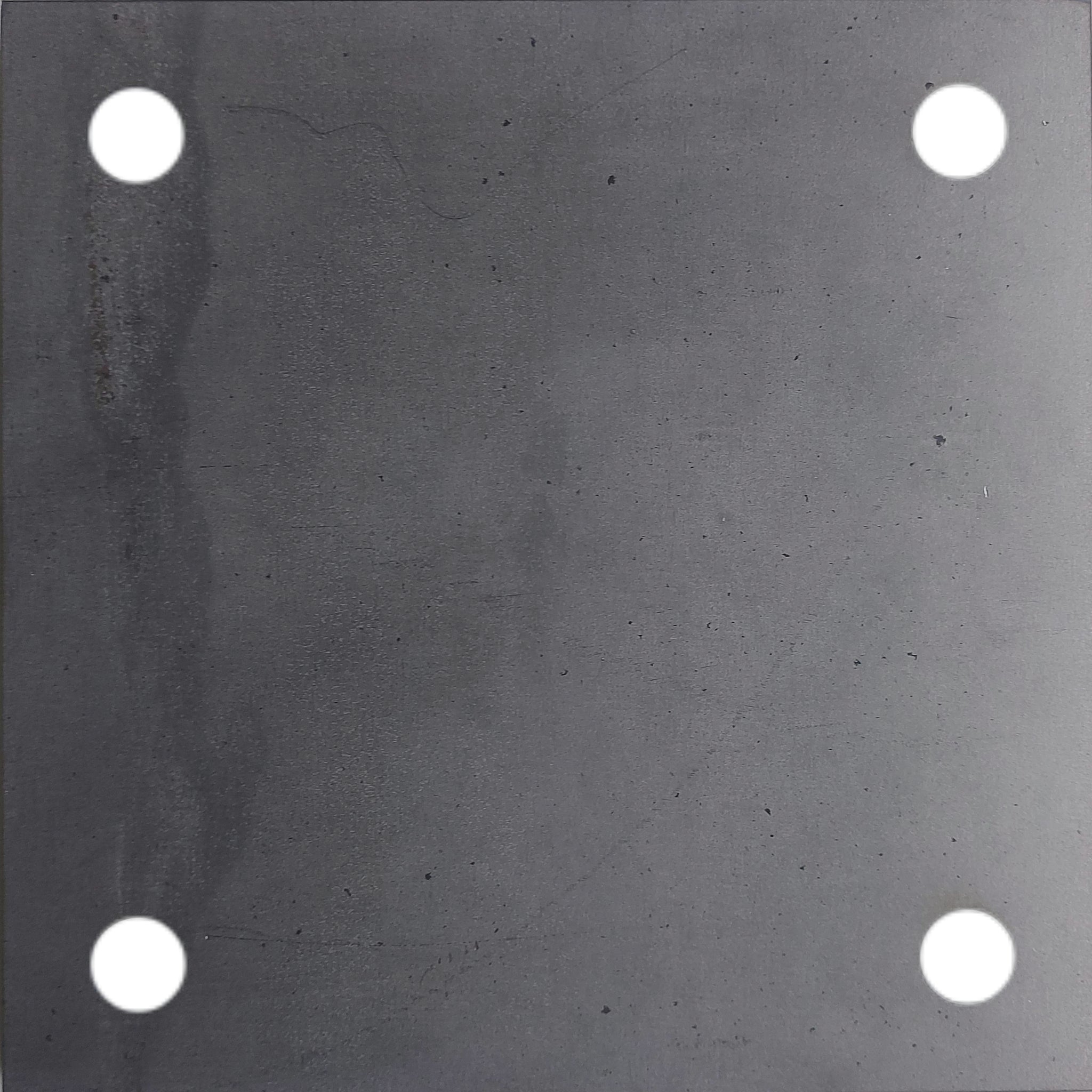 200 x 200 x 12mm Steel Base Plate, 4x Holes – EZY STEEL